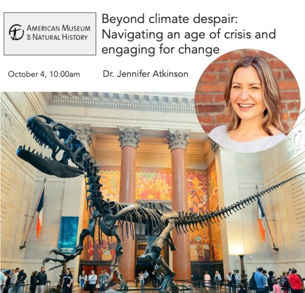 Jennifer Atkinson gives keynote at American Museum of Natural History ...