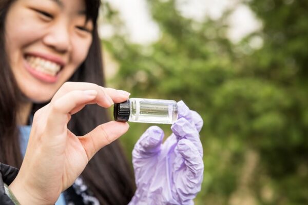 Students sample, analyze wetlands water - News