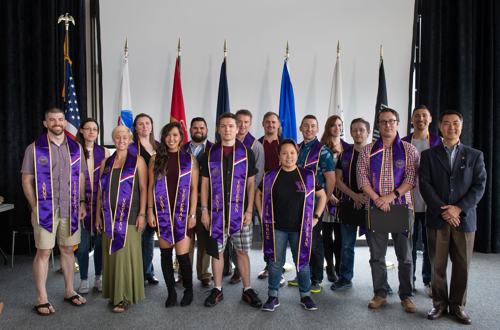 Special recognition for graduating veterans - News