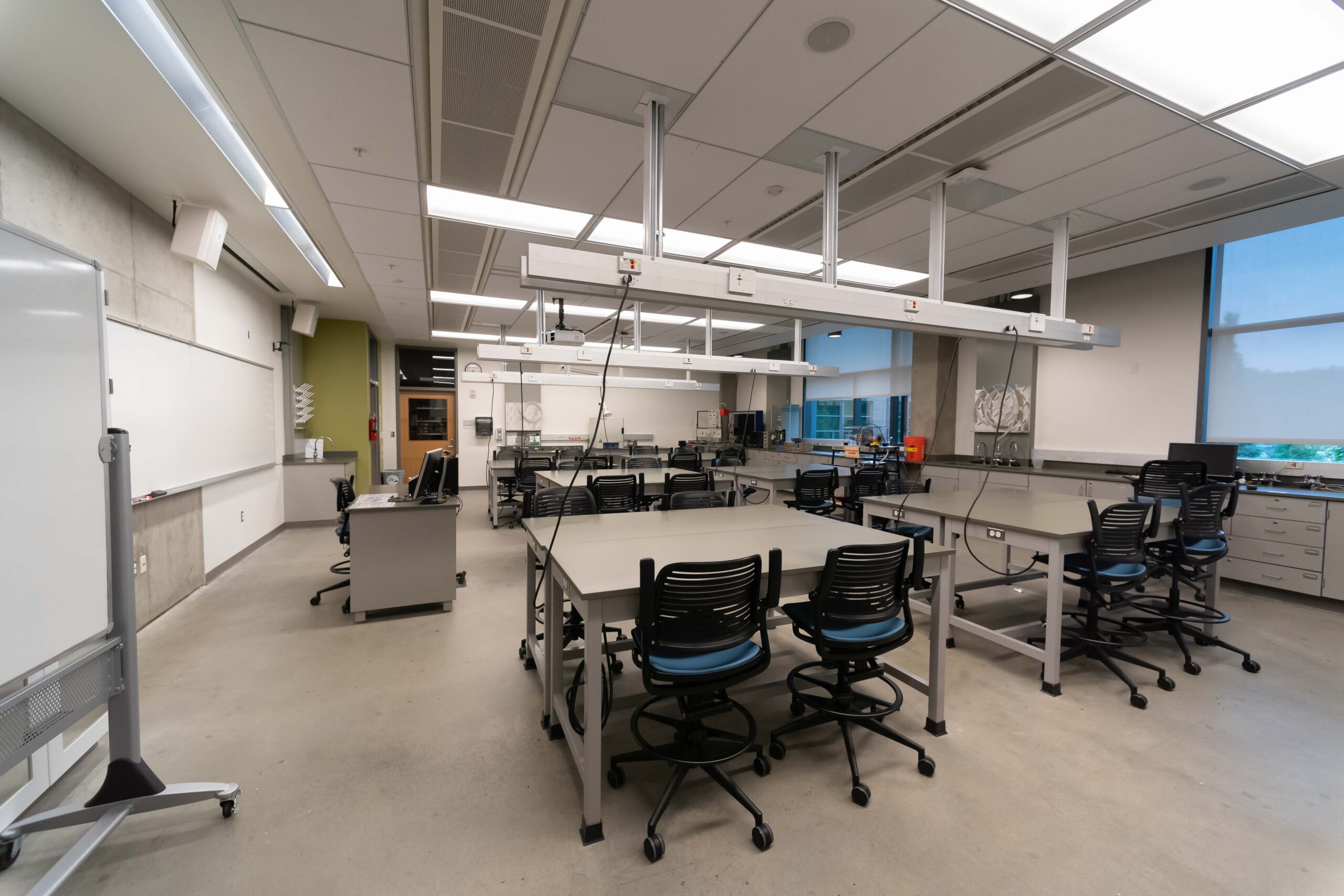 Modern High School Science Lab